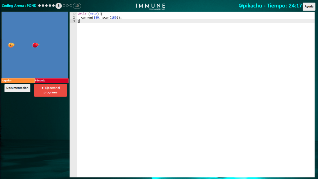 Coding arena - Retos y Desafios Aula 2019